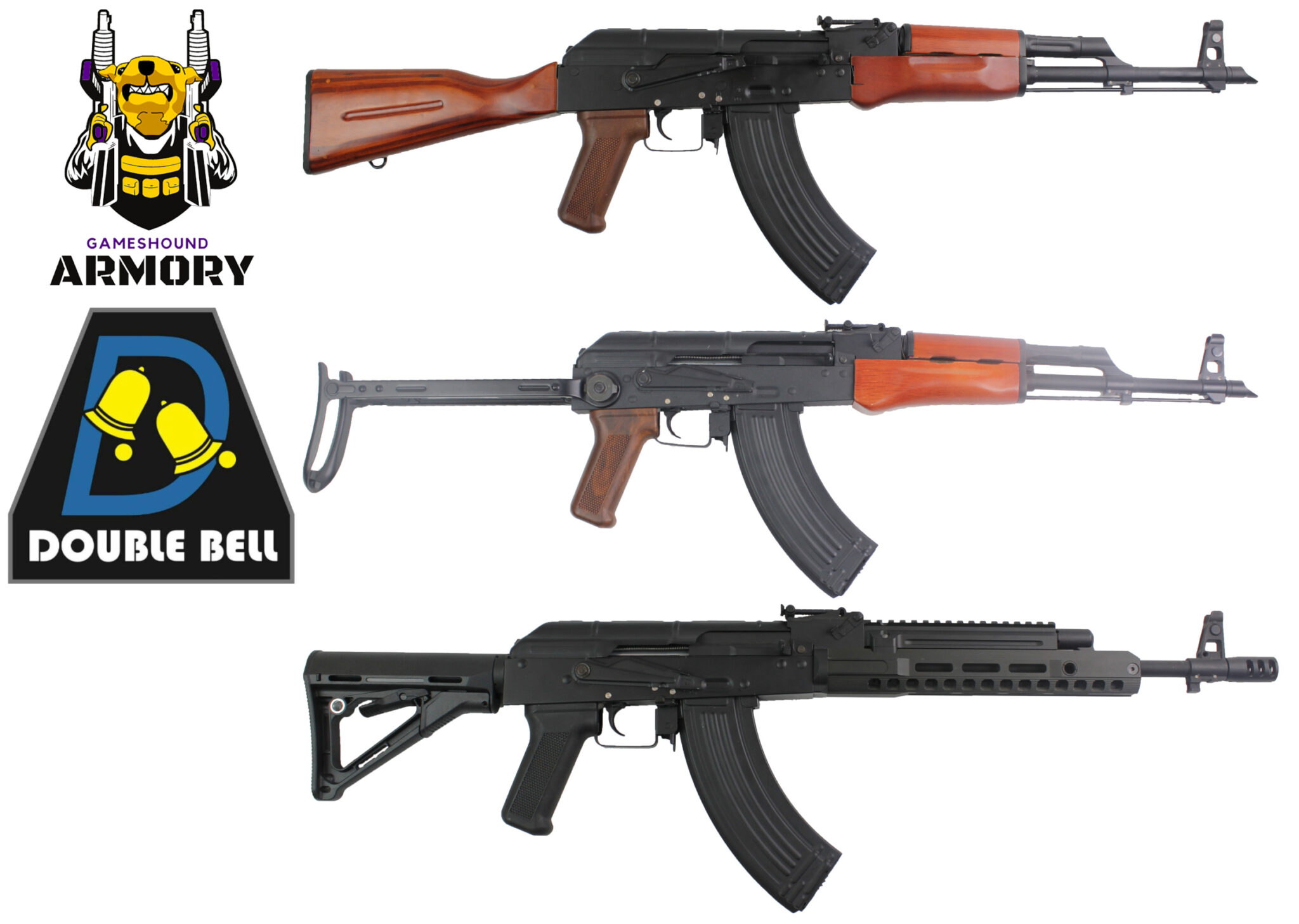 AKM - DOUBLE BELL - Gel Blaster Rifle - GamesHound