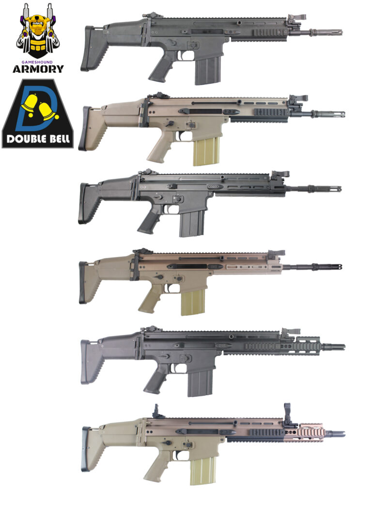 FN SCAR-H - Double Bell - Gel Blaster Rifle - GamesHound